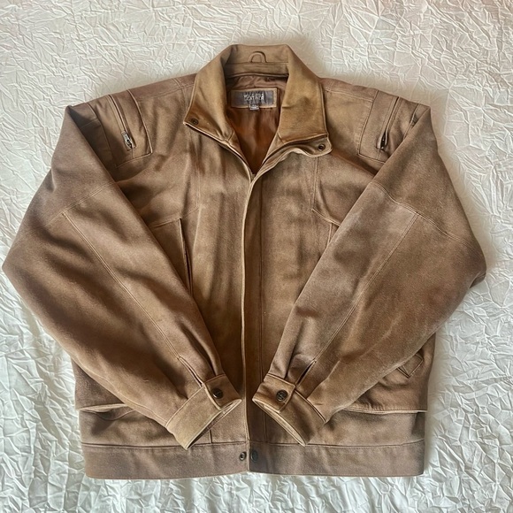 Wilsons Leather | Jackets & Coats | Vintage Wilsons Bomber Jacket ...